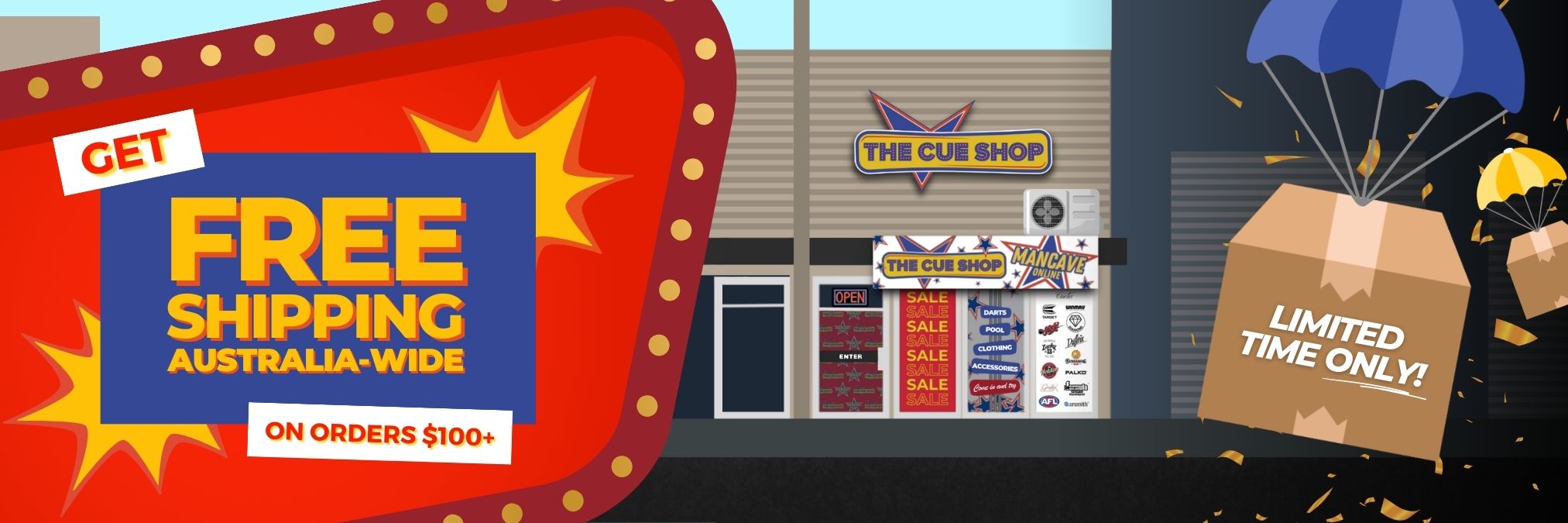 The Cue Shop | Pool, Darts, Table Tennis & Mancave Accessories ...