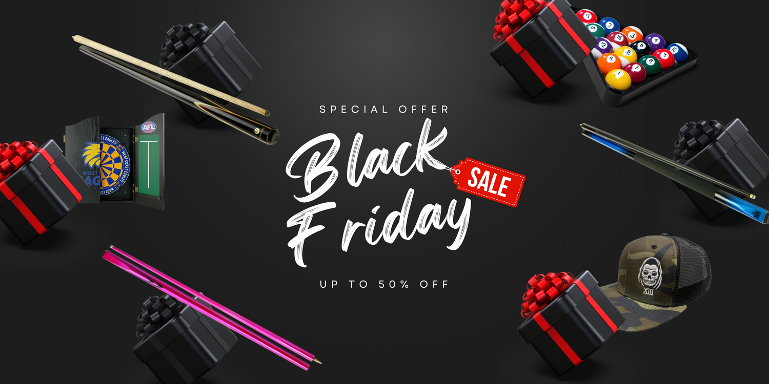 The Cue Shop | Pool, Darts, Table Tennis & Mancave Accessories