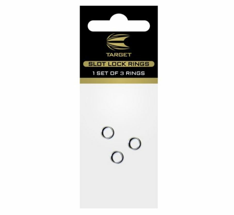 Target Slot Lock Shaft Rings Set of 3