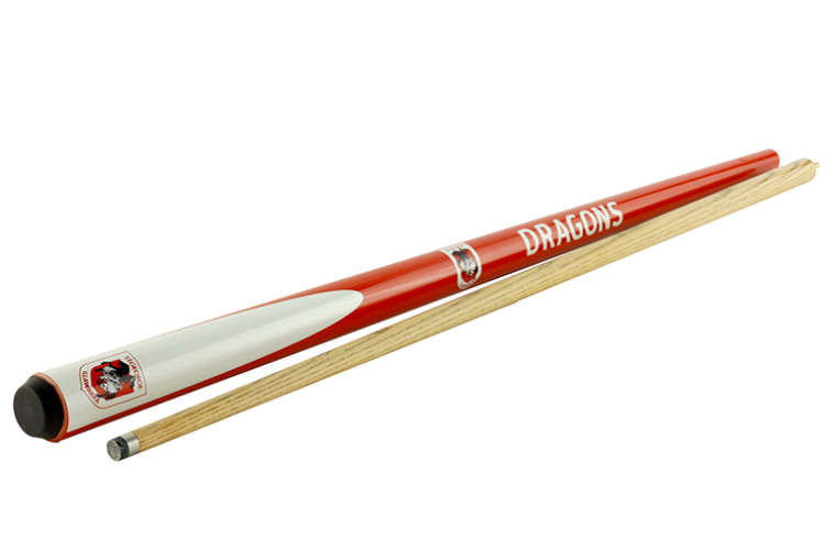 St. George Illawarra Dragons NRL 2 Piece Pool Cue