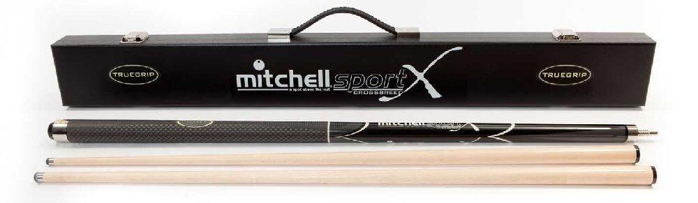 Mitchell Truegrip Crossbreed 3 Piece Pool Cue with Tips