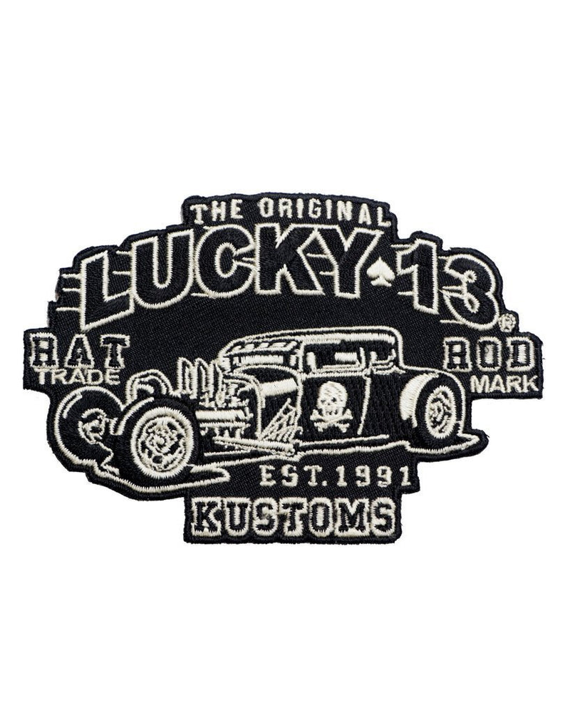 Rat Rod Embroidered Patch