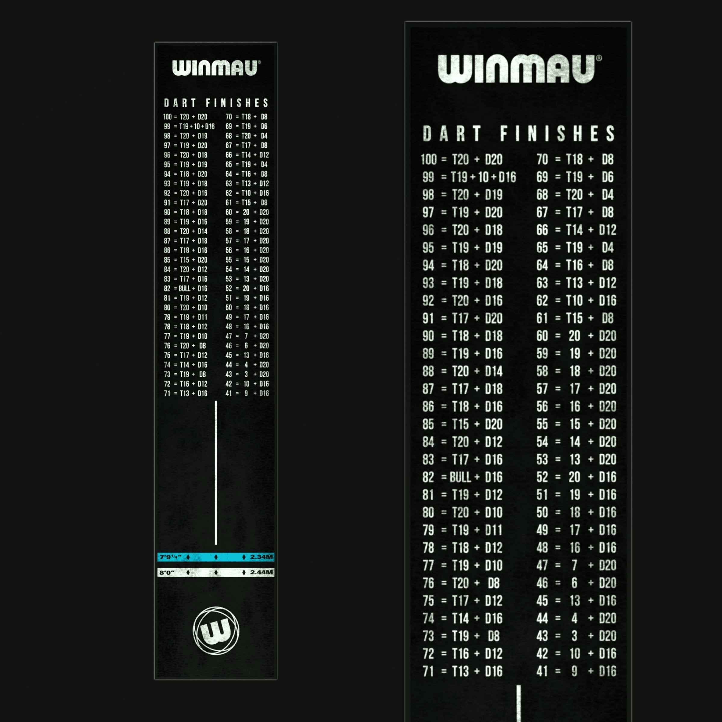 Winmau Outshot Rubber Dart Mat | Dartboard Accessories